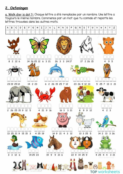 Interactive worksheets and online exercises in dutch | TopWorksheets