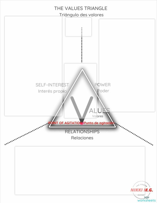 Values Tri spanish. Ficha interactiva | TopWorksheets