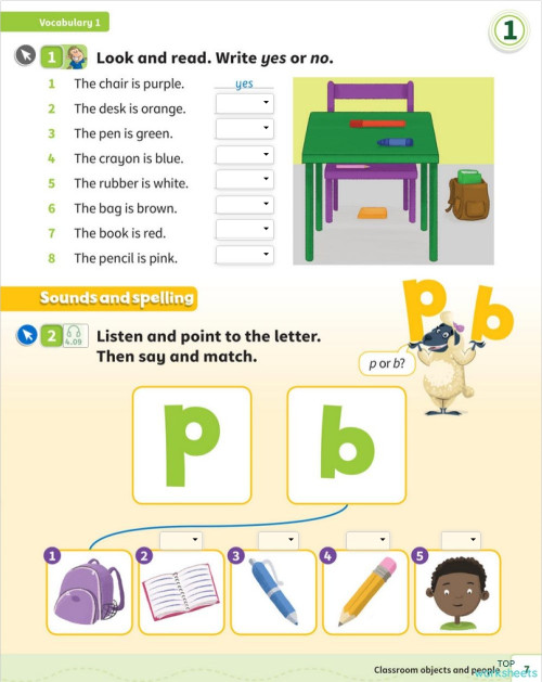 S2_Unit 1_Lesson 1. Interactive worksheet | TopWorksheets
