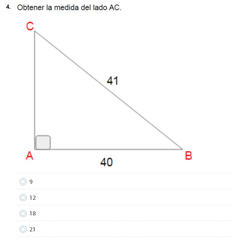 Teorema de pitágoras. Ficha interactiva | TopWorksheets
