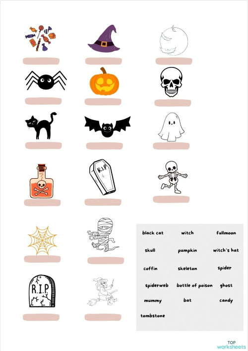 Happy Halloween. Interactive worksheet | TopWorksheets