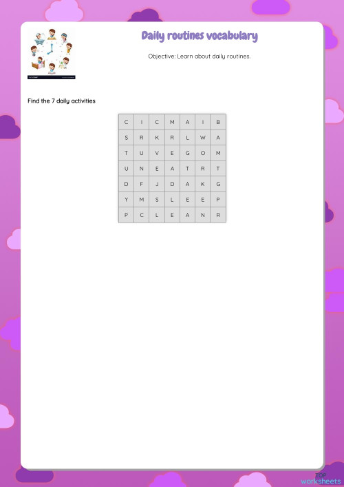 Interactive worksheets and online exercises in english | TopWorksheets