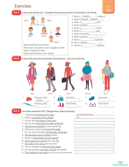 UNIT BASIC 1 TASK 3. Interactive worksheet | TopWorksheets