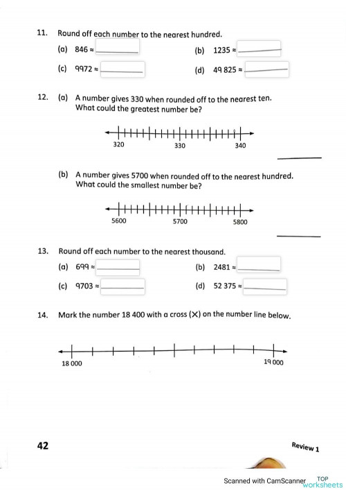 YEAR 4 REVISION 2 10.3.22. Interactive worksheet | TopWorksheets
