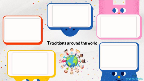 Traditions around the world. Interactive worksheet | TopWorksheets
