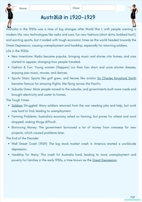 History: interactive worksheets and online exercises | TopWorksheets