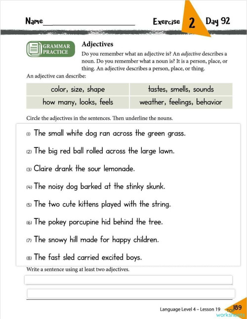 Grammar: interactive worksheets and online exercises | TopWorksheets