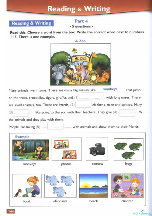 English language: interactive worksheets and online exercises ...