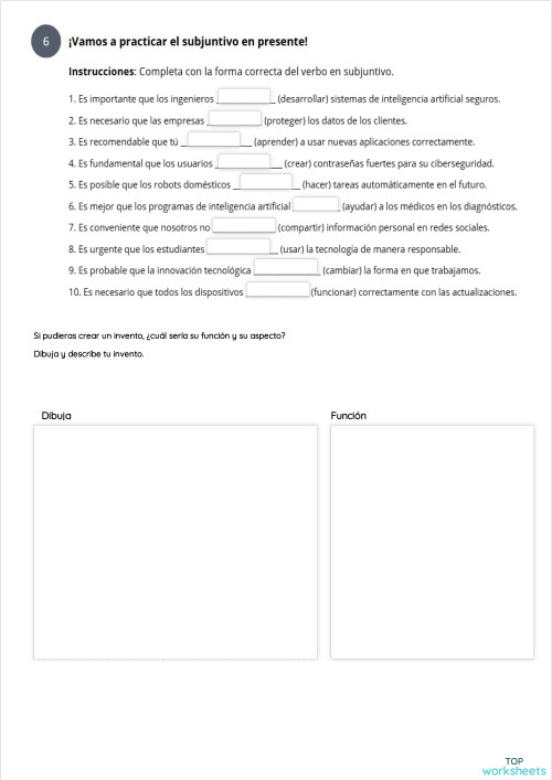Objeto Directo e Indirecto (frases y preguntas). Ficha interactiva | TopWorksheets