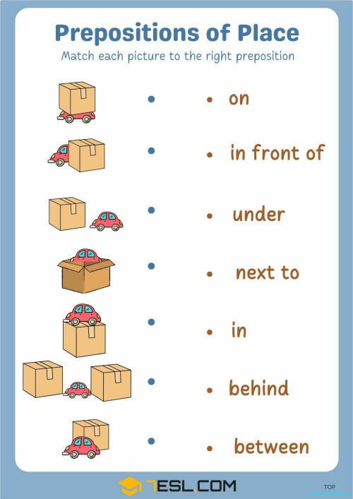Prepositions. Interactive worksheet | TopWorksheets