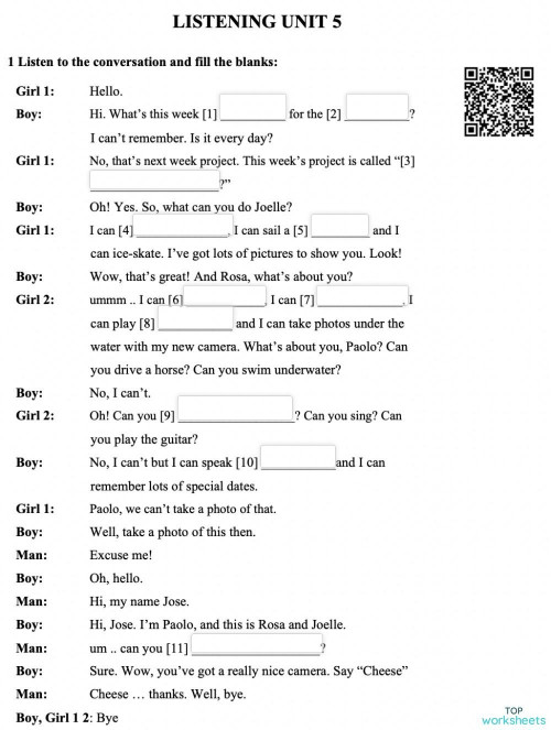 Short Film: Meet the students - Units 1 & 2 Beginner. Interactive ...