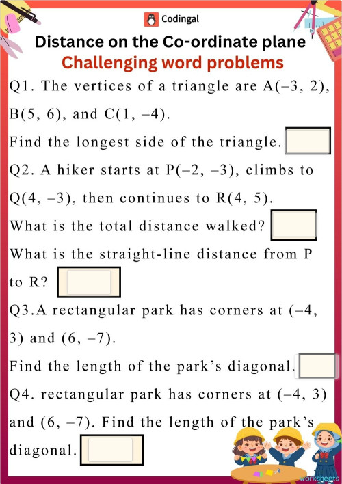 M_G08M19L55_WE01_Distance on the Coordinate Plane. Interactive ...