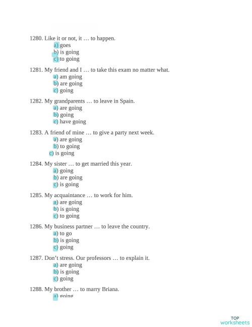 Present Continuous - affirmative, negative, questions. Interactive ...