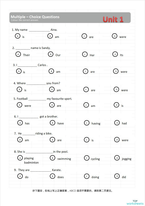 Grammar & Vocab: interactive worksheets and online exercises ...