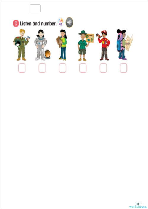 Up 4 U7 L2 Listening. Interactive worksheet | TopWorksheets