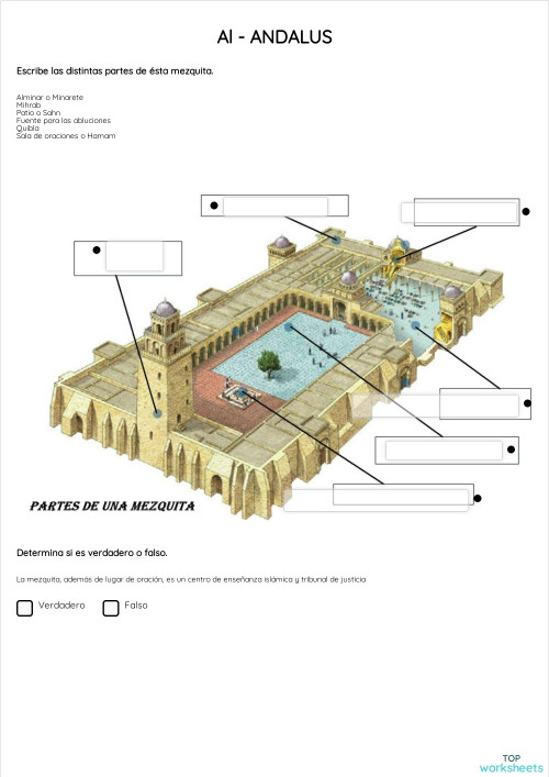 Al - ANDALUS. Ficha interactiva | TopWorksheets