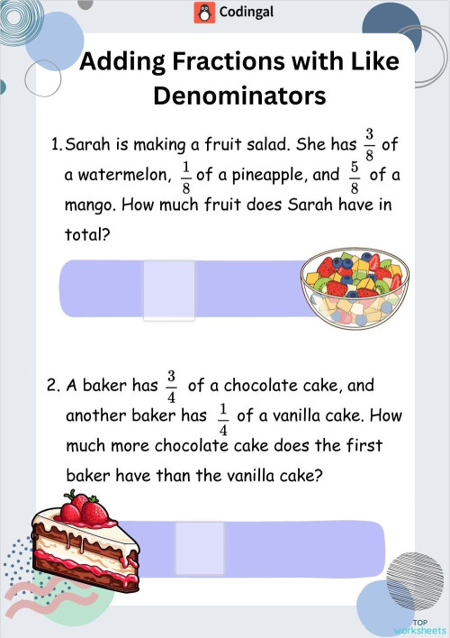 M_G04M08L26_WE03_Adding_Fractions_with_Like_Denominators_9. Interactive ...
