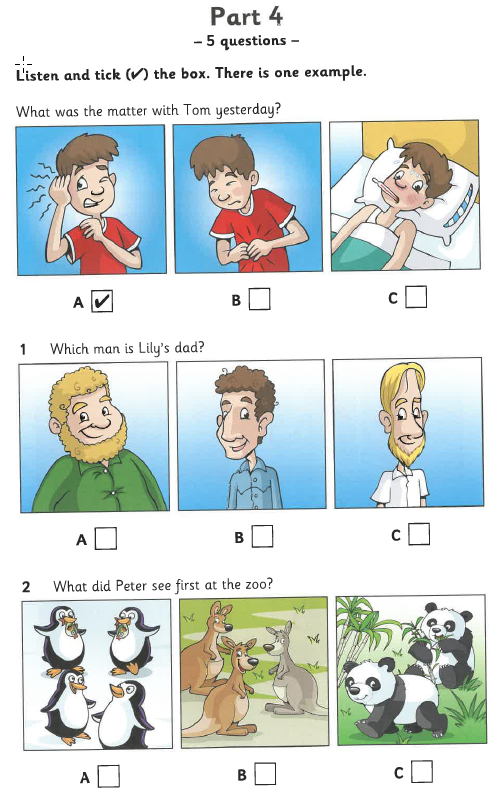 Movers A1 Listening #2. Interactive worksheet | TopWorksheets