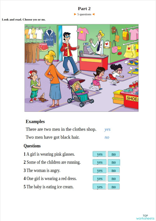 SKILLS BUILDER FOR YOUNG LEARNERS STARTERS 2 UNIT 4 Reading & Writing ...