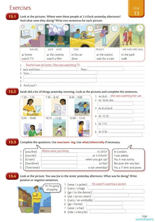 Murphy red U13. Interactive worksheet | TopWorksheets