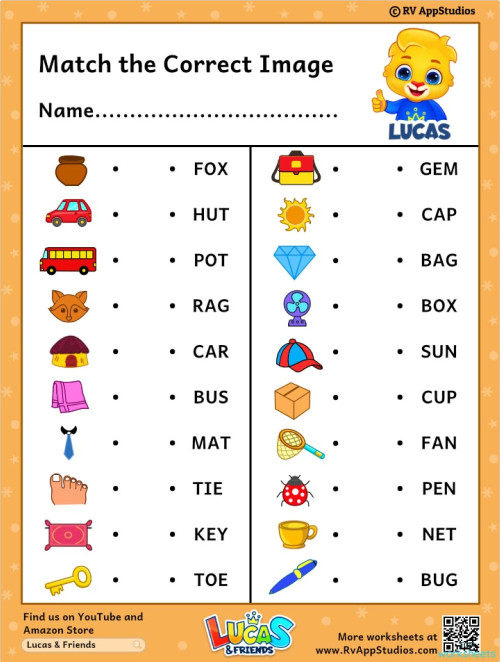 Match Match. Interactive worksheet | TopWorksheets