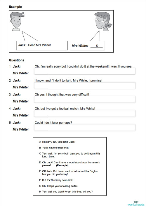 Interpretation: interactive worksheets and online exercises | TopWorksheets