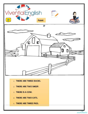 FARM COMPLETE. Ficha interactiva | TopWorksheets