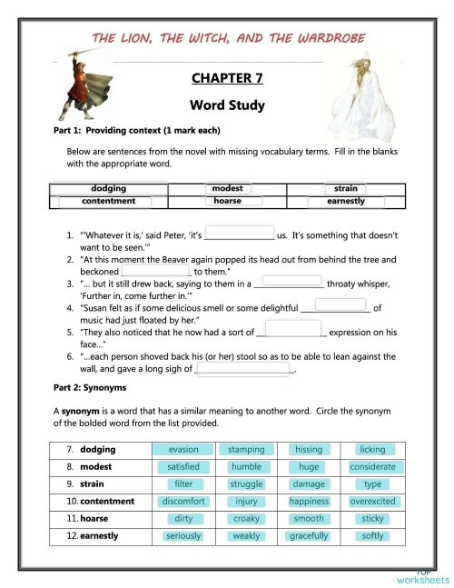 READING MINI TEST. Interactive worksheet | TopWorksheets