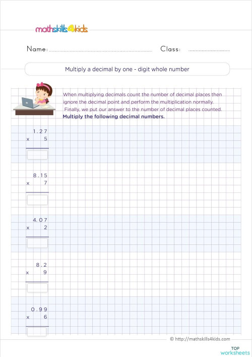 Multiplication Worksheet. Interactive worksheet | TopWorksheets