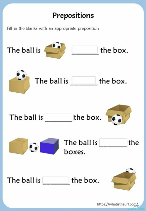 Prepositions. Interactive worksheet | TopWorksheets