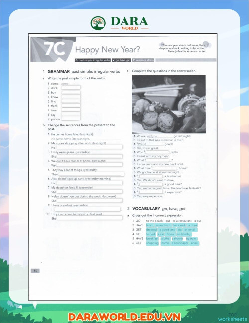 ADJECTIVE ORDER : OSASCOMP. Interactive worksheet | TopWorksheets