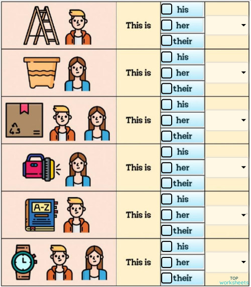 Double Genitive. Interactive worksheet | TopWorksheets