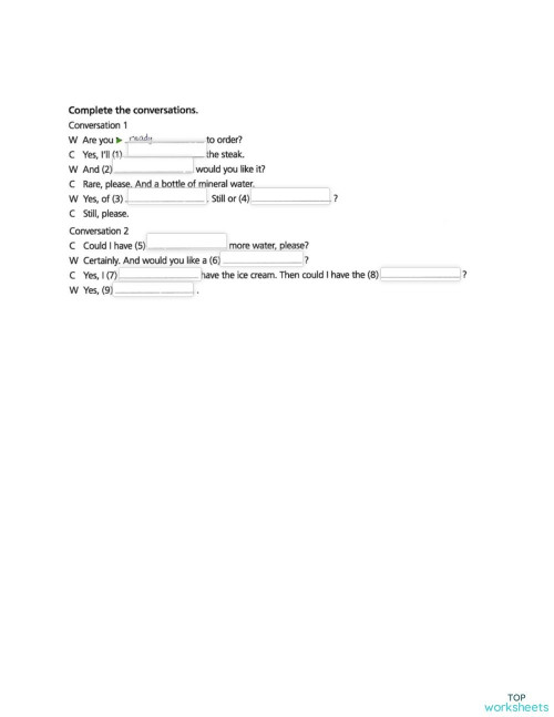 Week 3 - Day 1 - WS. Interactive worksheet | TopWorksheets