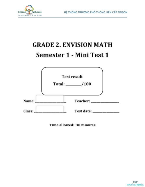 Algebra: interactive worksheets and online exercises | TopWorksheets