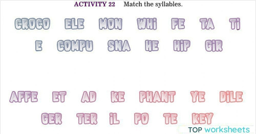 KB107 Section 2 Activity 22. Interactive worksheet | TopWorksheets