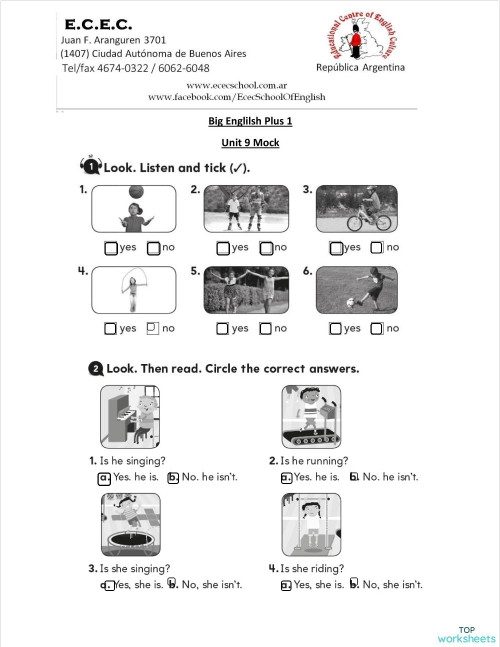 Progress Check lvl0 - Unit 1-2. Interactive worksheet | TopWorksheets