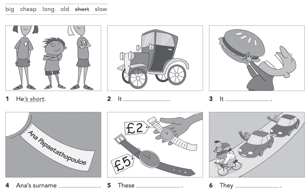 adjectives A1. Interactive worksheet | TopWorksheets