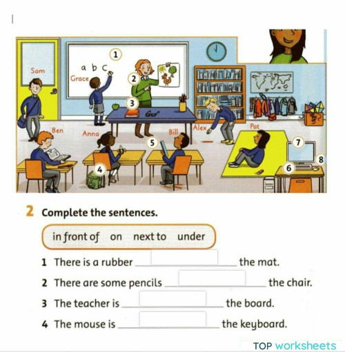 U7- l1 (p2..). Interactive worksheet | TopWorksheets