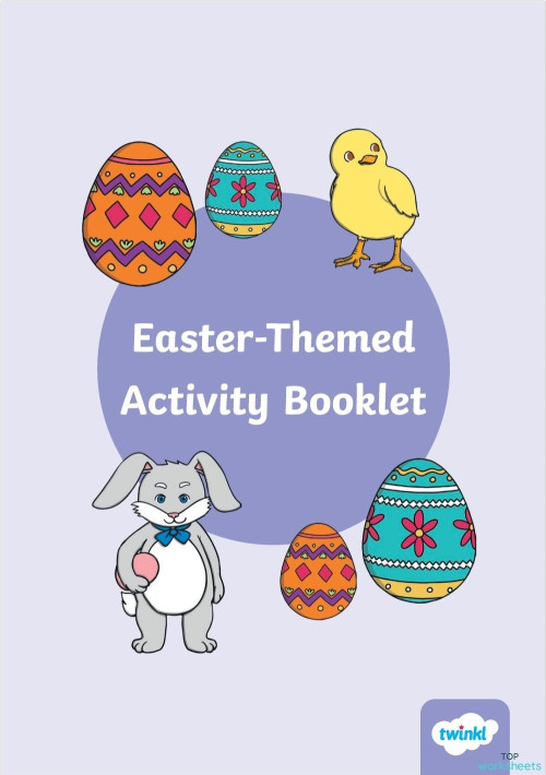 Easter Booklet. Interactive worksheet | TopWorksheets