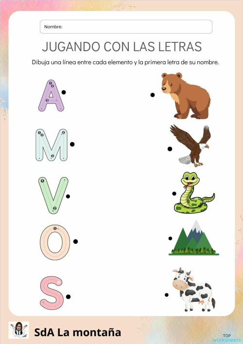 ficha completa las vocales que faltan. Ficha interactiva | TopWorksheets