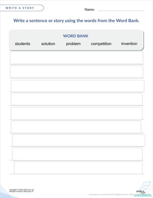 Writing: interactive worksheets and online exercises | TopWorksheets