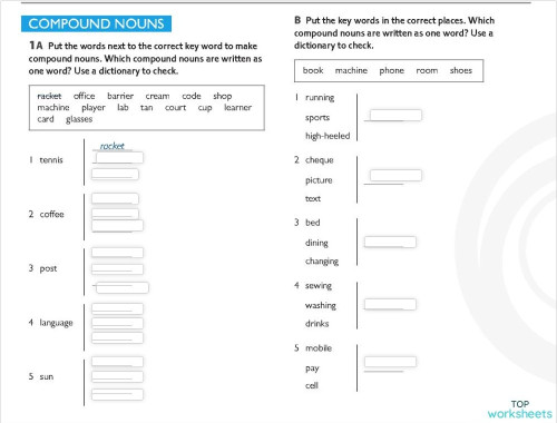 Interactive worksheets and online exercises free creator | TopWorksheets