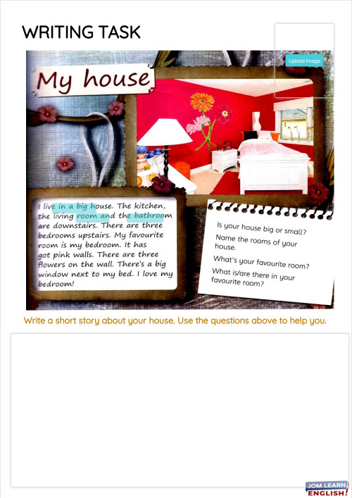 GSM 3 - Unit 5 -Writing Task -. Interactive worksheet | TopWorksheets