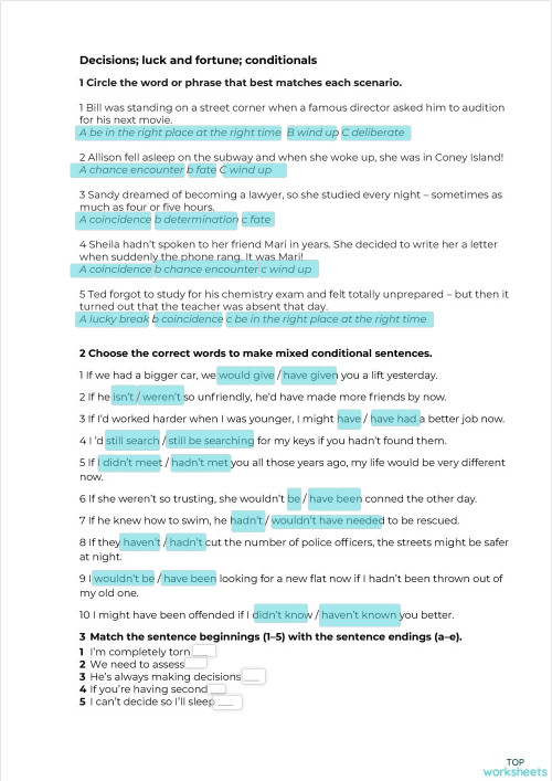 unit quiz: interactive worksheets and online exercises | TopWorksheets