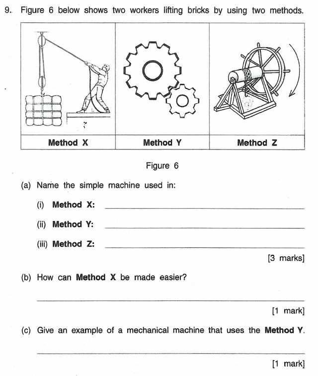 PSR Science 2018 Paper 2 - Section A. Interactive worksheet | TopWorksheets