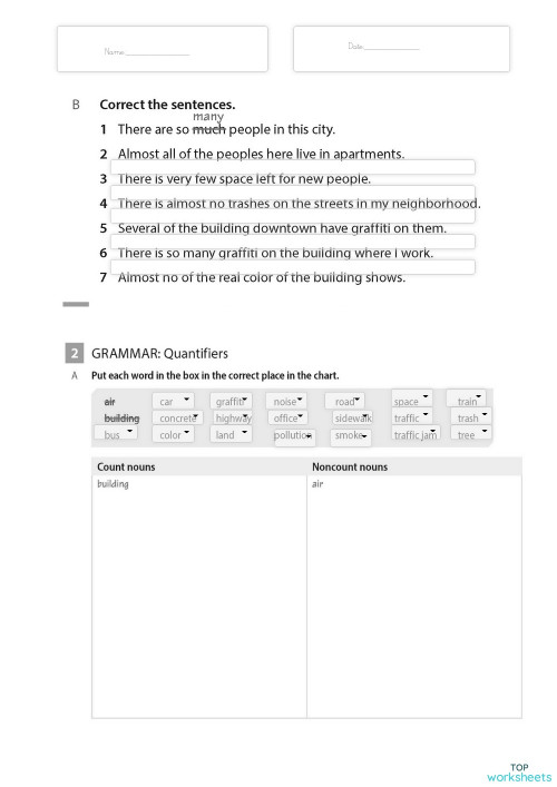 A22 L5 Workshop 4. Interactive worksheet | TopWorksheets