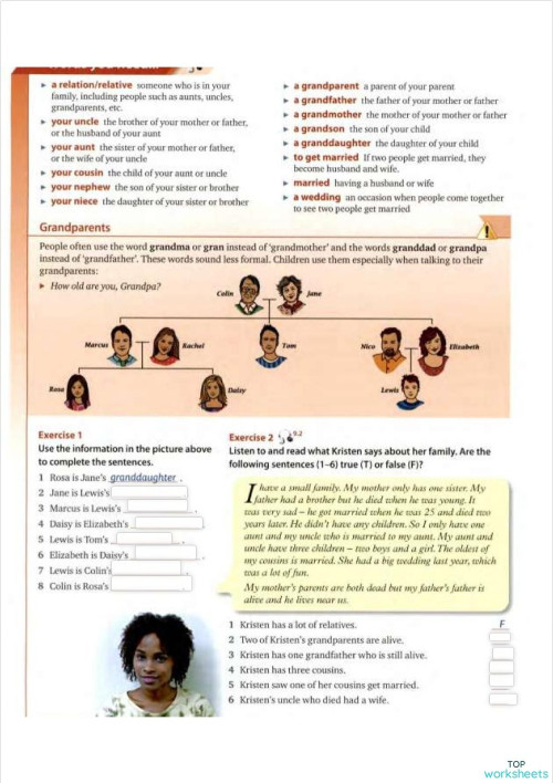 Unit 9 Vocabulary. Interactive worksheet | TopWorksheets