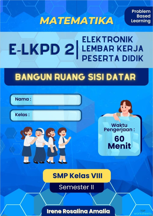 E-LKPD 2 Luas Permukaan Prisma dan Limas. Lembar kerja interaktif ...
