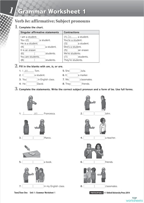 USED TO - Affirmative, negative and interrogative. Interactive ...