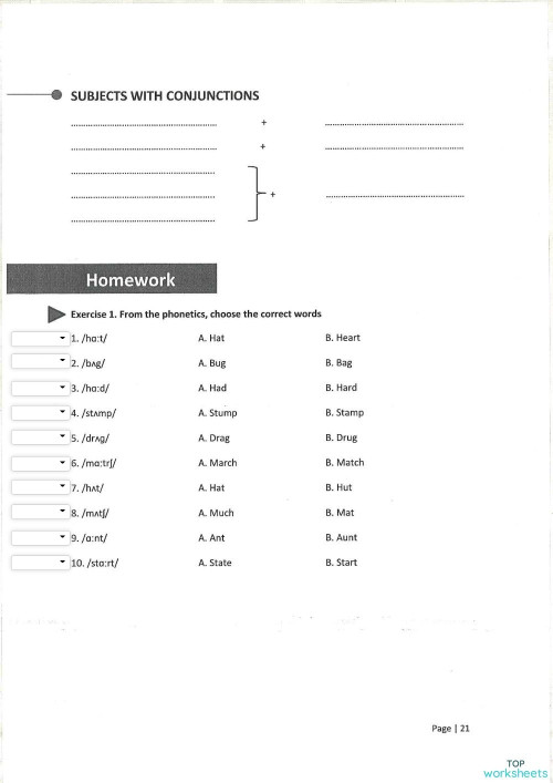BASIC - HW UNIT 4. Interactive worksheet | TopWorksheets